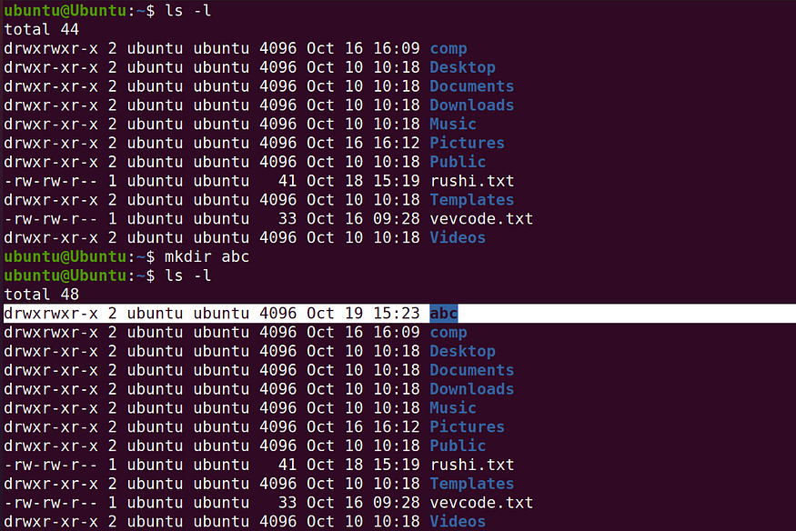 Basic Ubuntu Commands — II. Now we can see more basic commands like ...
