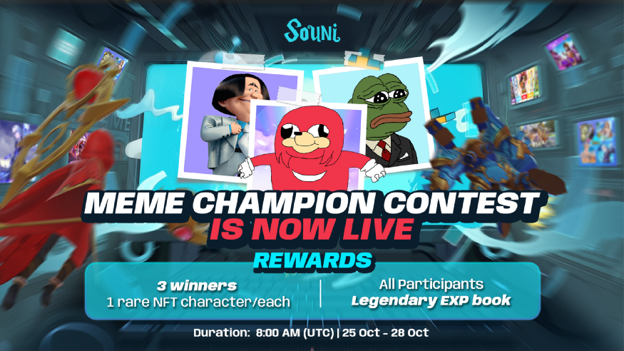 SOUNI MEME CHAMPIONS CONTEST — EVERYTHING YOU MUST KNOW! | by SOUNI ...