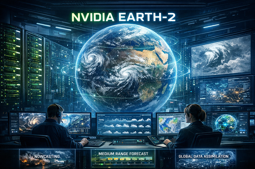Nvidia Earth-2: Açık Kaynak Yapay Zekâ ile Küresel Hava Tahmini Dönemi ...