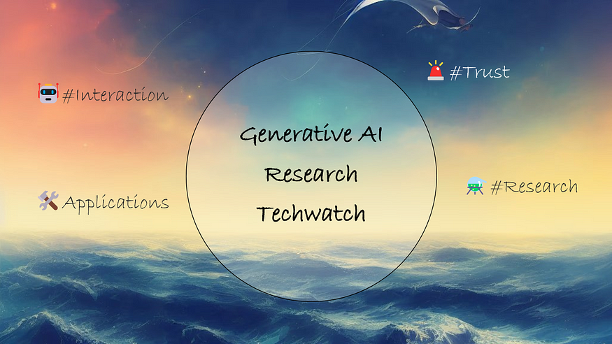 Generative AI research techwatch #20230727 | by Philippe Harel | Medium