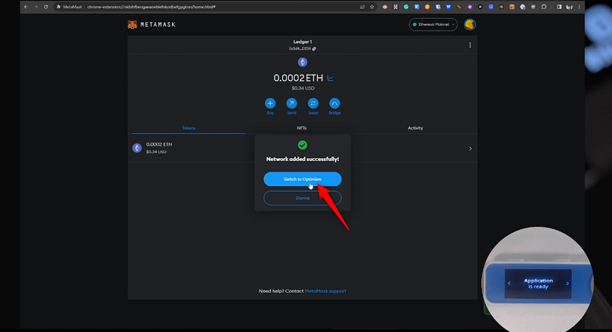 METAMASKでLEDGERをOPTIMISM (OP MAINNET) に接続する | ledgerliveのブログ