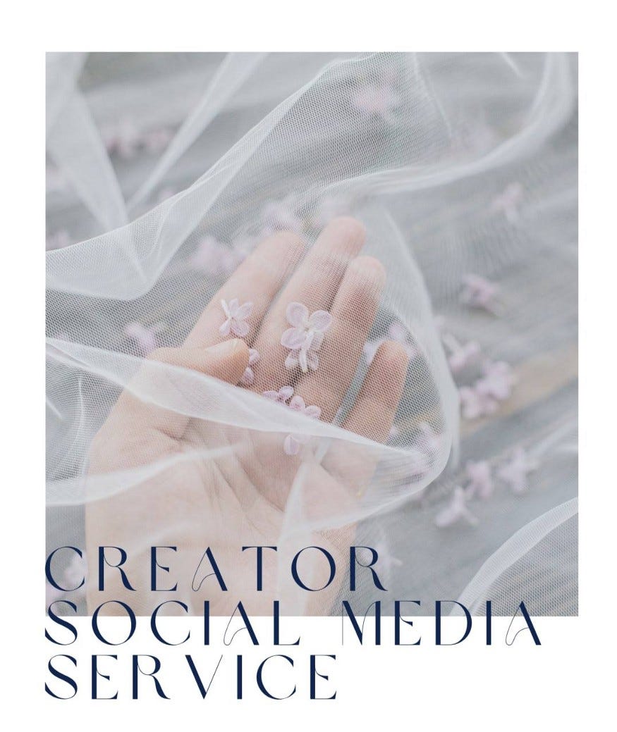 🖥 Creator social media service. Creator social media generates their ...