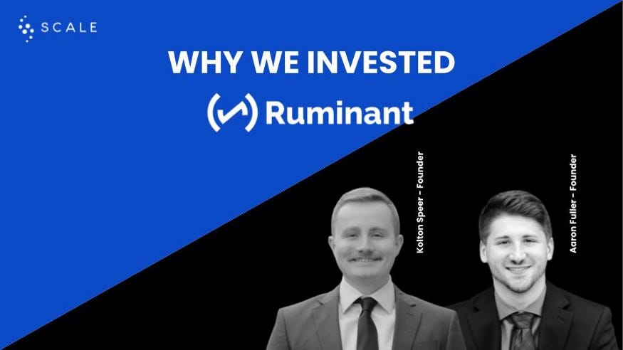Why We Invested In Ruminant Robotics | by William VanAlstine | Medium