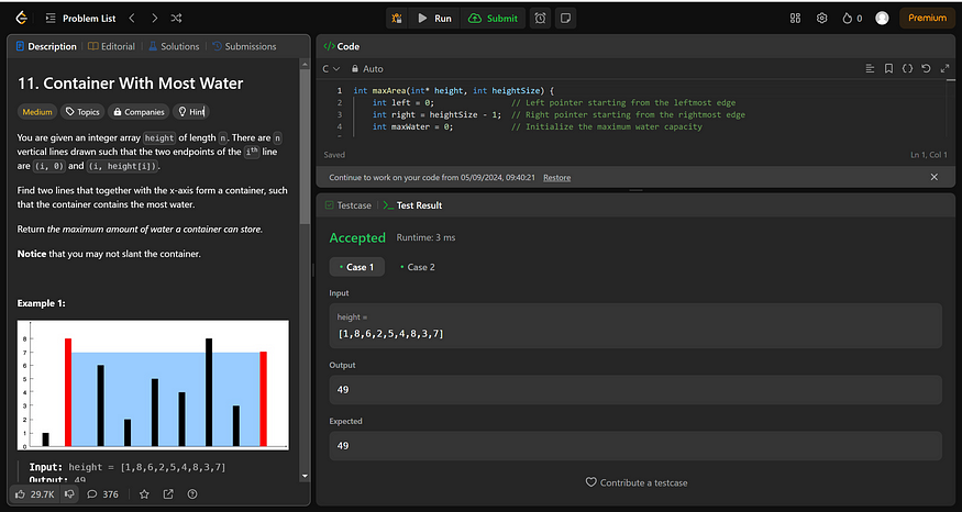 LEETCODE BLOG:. 16014123042: Saurav Banerjee &… | by Saurav Banerjee | Oct, 2024 | Medium