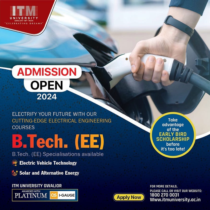 Exploring the Dynamic World of Electrical Engineering at ITM University, Gwalior | by Harsh ...