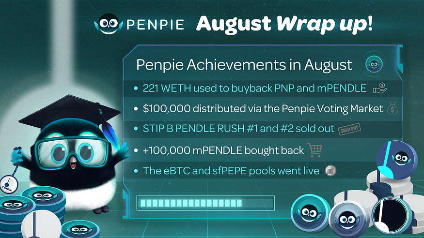 Resumen de agosto de Penpie. Nos complace presentar los principales… | by Mr. Benjamin | Sep ...