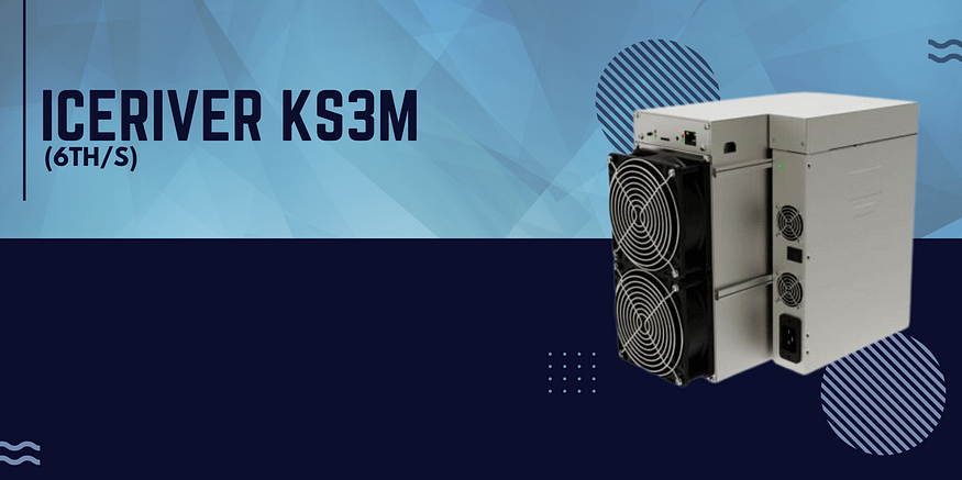 Iceriver KS3M KAS Miner 6000Gh/s. cryptomineexperts.com | by ...