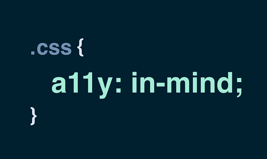 🌐 𝐀 𝐠𝐮𝐢𝐝𝐞 𝐭𝐨 𝐢𝐦𝐩𝐫𝐨𝐯𝐢𝐧𝐠 𝐰𝐞𝐛 𝐚𝐜𝐜𝐞𝐬𝐬𝐢𝐛𝐢𝐥𝐢𝐭𝐲 𝐰𝐢𝐭𝐡 𝐂𝐒𝐒 🌐 | by Dimple Kumari ...