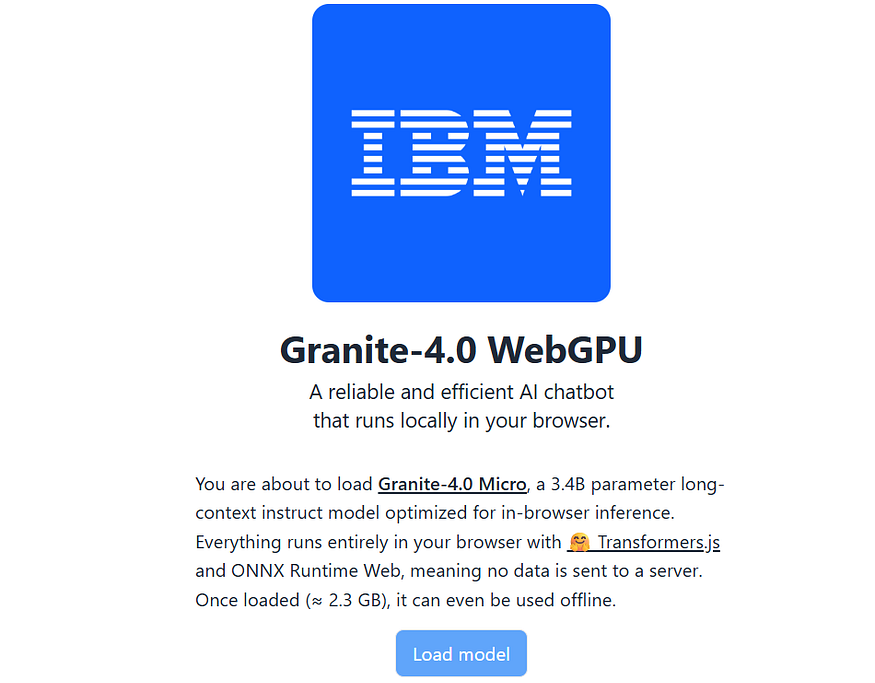 IBM Granite 4.0: Small Language Models You Can Run Locally or in Your ...
