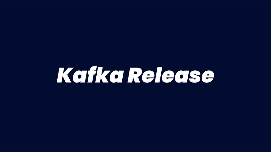 Kafka 3.9.0 릴리즈. Kafka Version 3.9.0 Release | by Victor Park | SPITHA TechBlog | Medium