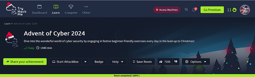 Advent of Cyber 2024 DAY 14 — Tryhackme walkthrough | by TRedEye | Medium