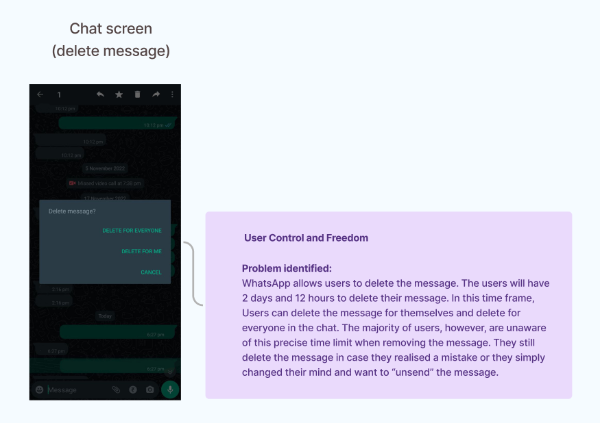 Deleting messages on WhatsApp made better | by Vidhiprudent | Medium