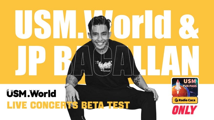 El exitoso Live Concert Beta en USM.world ($RACA) reveló nuestro ...