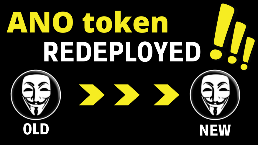 ANO token Redeployed!. Hello guys! We would like to announce… | by ...