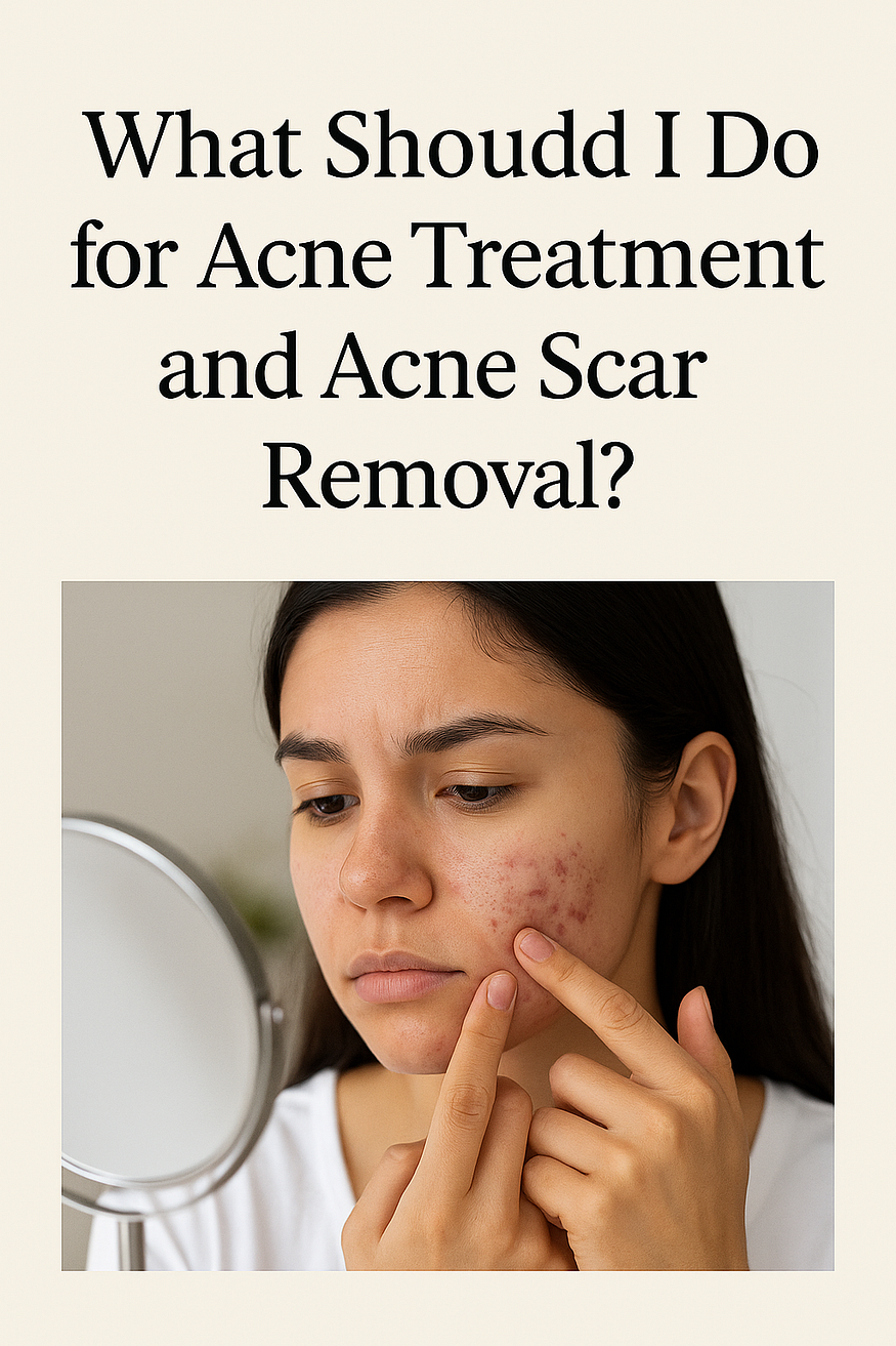 What Should I Do for Acne Treatment and Acne Scar Removal?