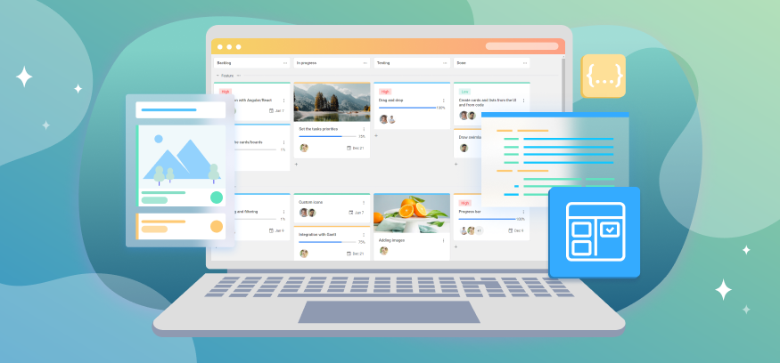 DHTMLX Kanban Board: New Tool for Effective Workflow Visualization | by JavaScript UI Libraries ...