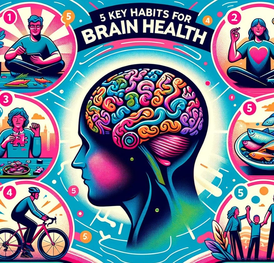5 Habits to Keep Your Brain Healthy | by over drive | Apr, 2024 | Medium