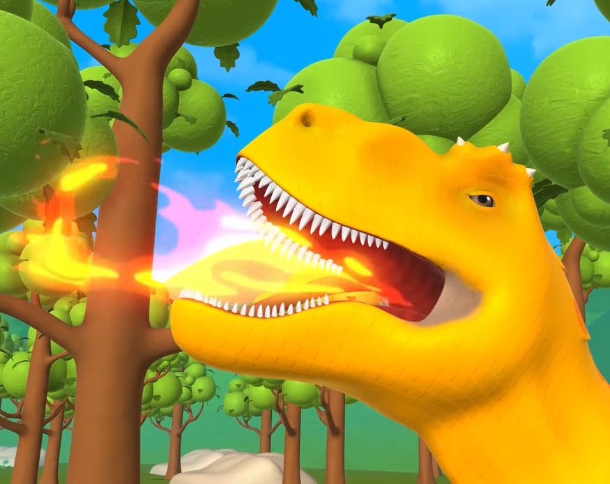 Funny Animals Stealing Dinosaur Eggs Adventure - Giant Funny Animals ...