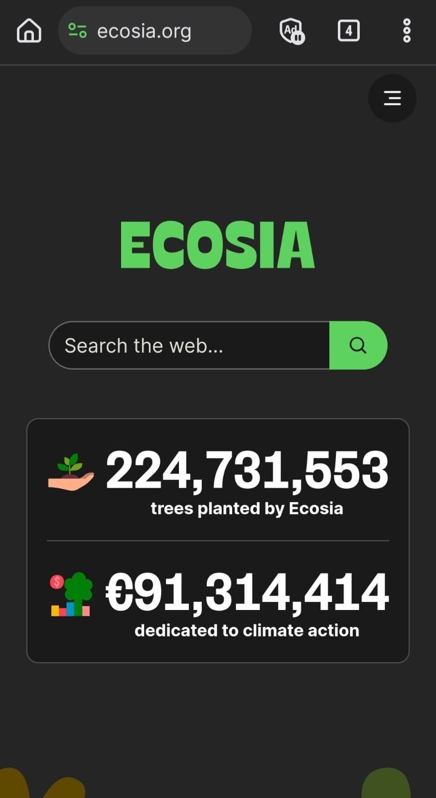How about switching from Google Chrome to Ecosia? | by Jeferson Luis ...