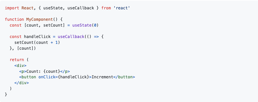 Demystifying the React useCallback Hook | by Ibán Domínguez Noda | Medium Demystifying the React useCallback Hook | by Ibán Domínguez Noda | Medium