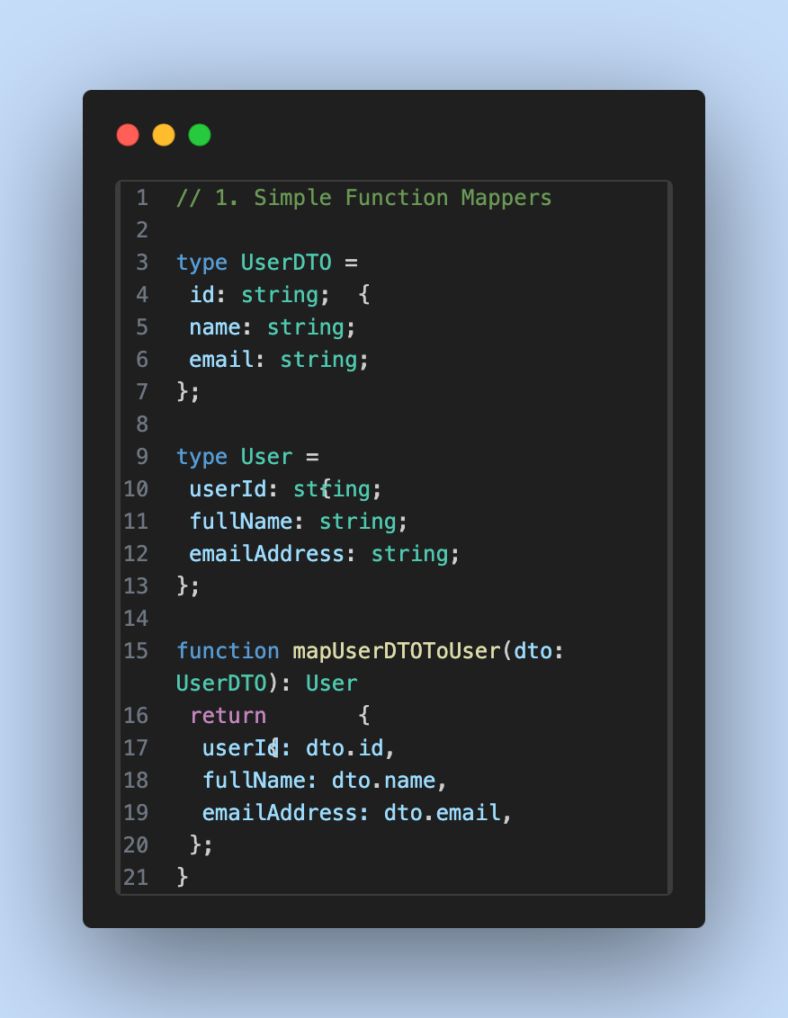 A Fascinating Concept: TypeScript Mappers | by Jeyi Adole | Medium