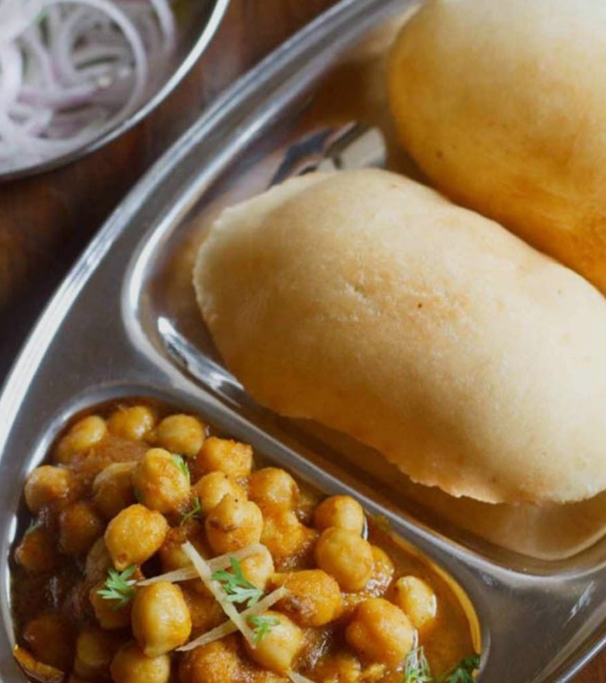 Chole Bhature Recipe. Ingredients: | by Foodzonepix | Medium