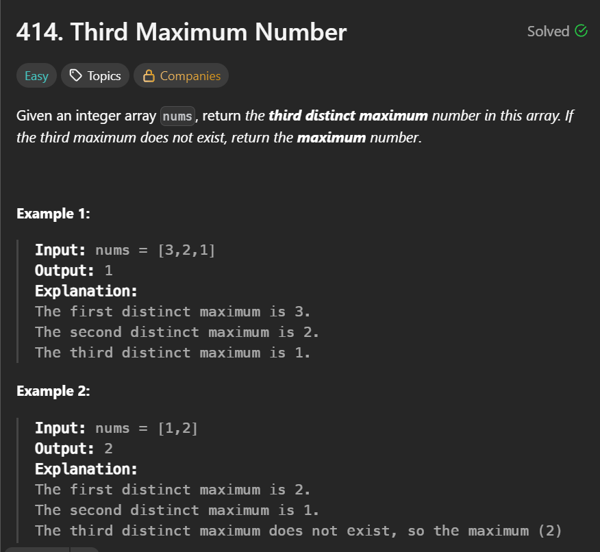 🔥 Why Always Second Max? Let’s Find the Third Max 💡 | by Santhiya ...