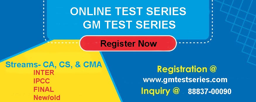 GM Test Series — for CA,CS and CMA Students | by CA Praveen Kathod | Medium