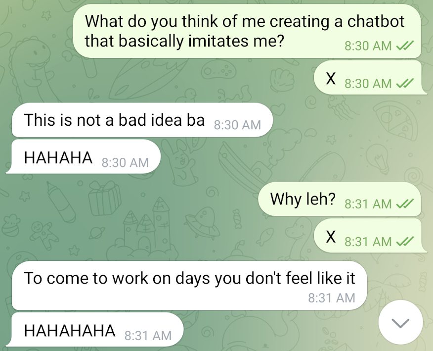 ChatGP…Me? Building a Telegram bot “clone” with OpenAI’s GPT | by ...
