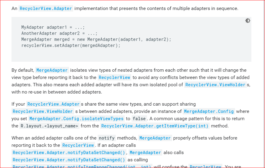 MergeAdapter!! Not what you think | by Sabasnet | Medium