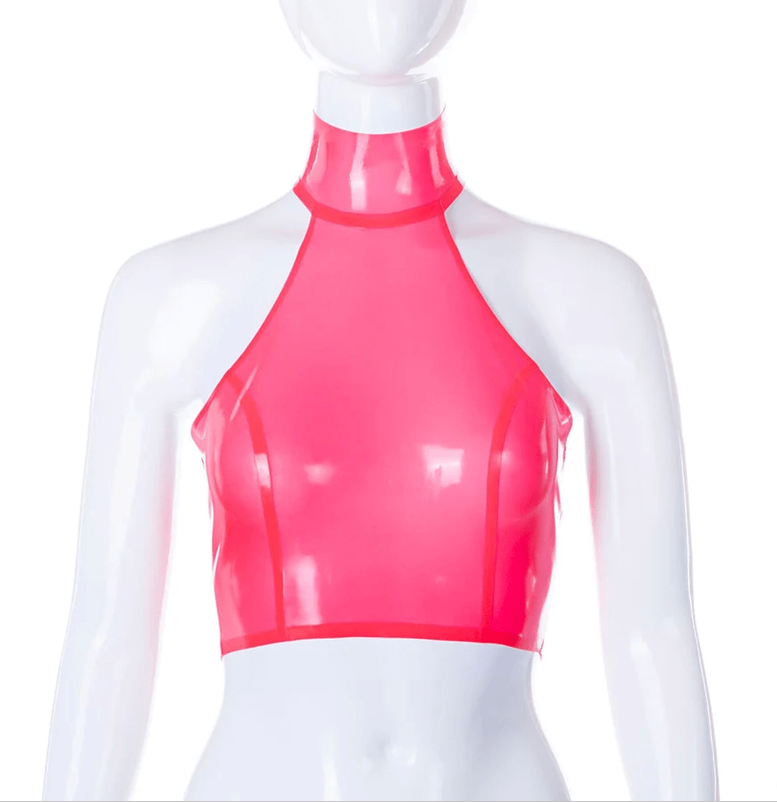 Latex Halter Top: A unique and fashionable top | by Latex Catsuits ...