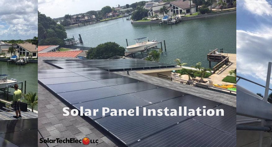 Solar Panel Installation. Solar Tech Elec LLC, a leading Solar… | by ...