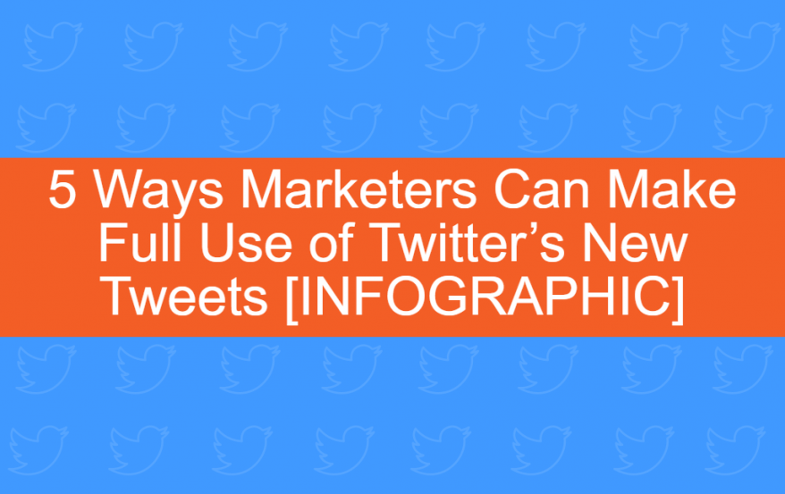 Twitter’s 140 Character Update [INFOGRAPHIC]: Here’s what Marketers ...