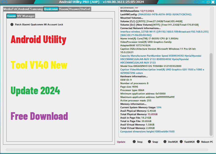 Android Utility Tool V140 New Version 2024 Free Download | by SMC Team Pro | Medium