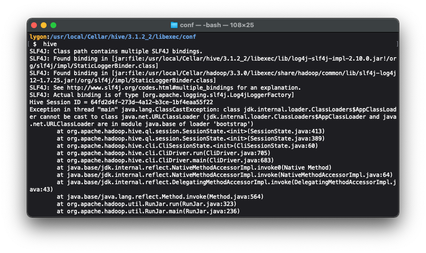 Hive 실행이 안 될 때 해결 방법 - Yonghyun - Medium