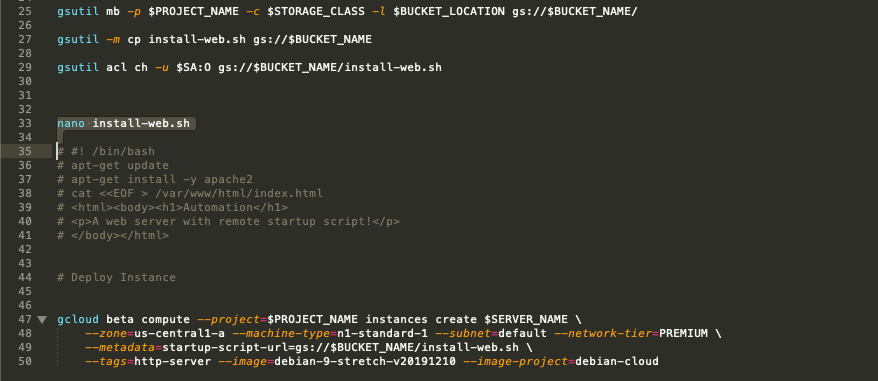 GCP Compute Engine with Remote Startup Script | by Olawale Olaleye | CloudAdventure | Medium
