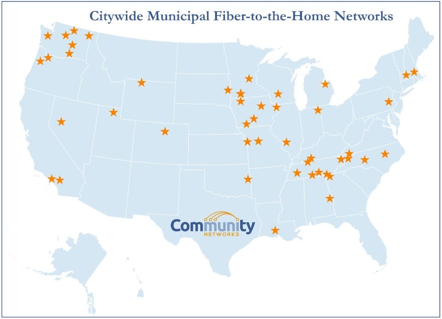 New Resource: Map, List Of Citywide FTTH Munis | by Inst: Local Self ...