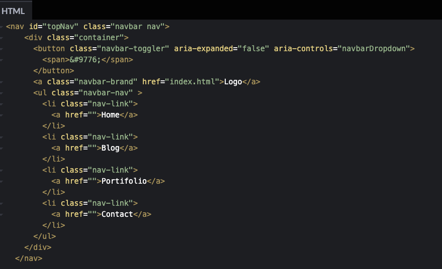 How to create a responsive NavBar menu | by Luis Henrique | Medium