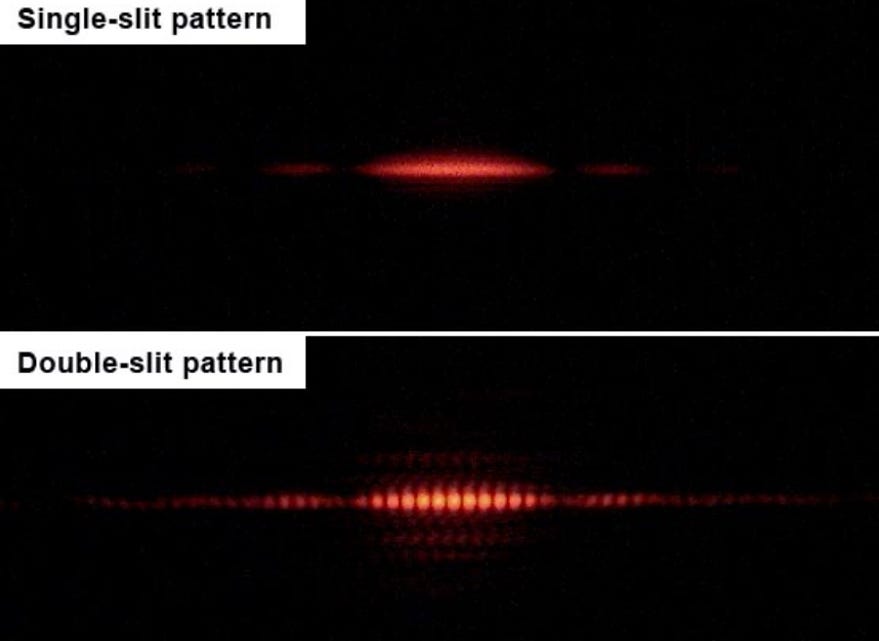 Real Interference, Decoherence and Wavefunction Collapse: Real Images ...