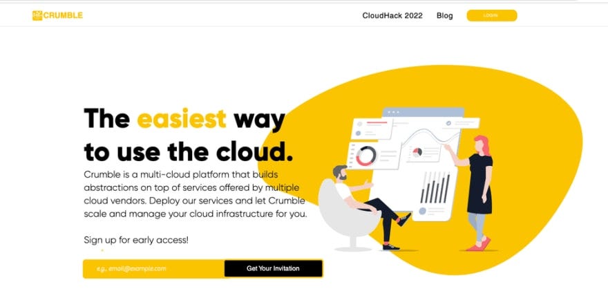 Crumble | Made with React JS. Manage Your Cloud Infrastructure With ...