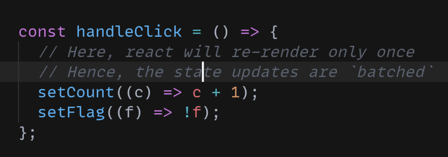 Batching in React. React’s useState is more tricky than it… | by Shivam ...