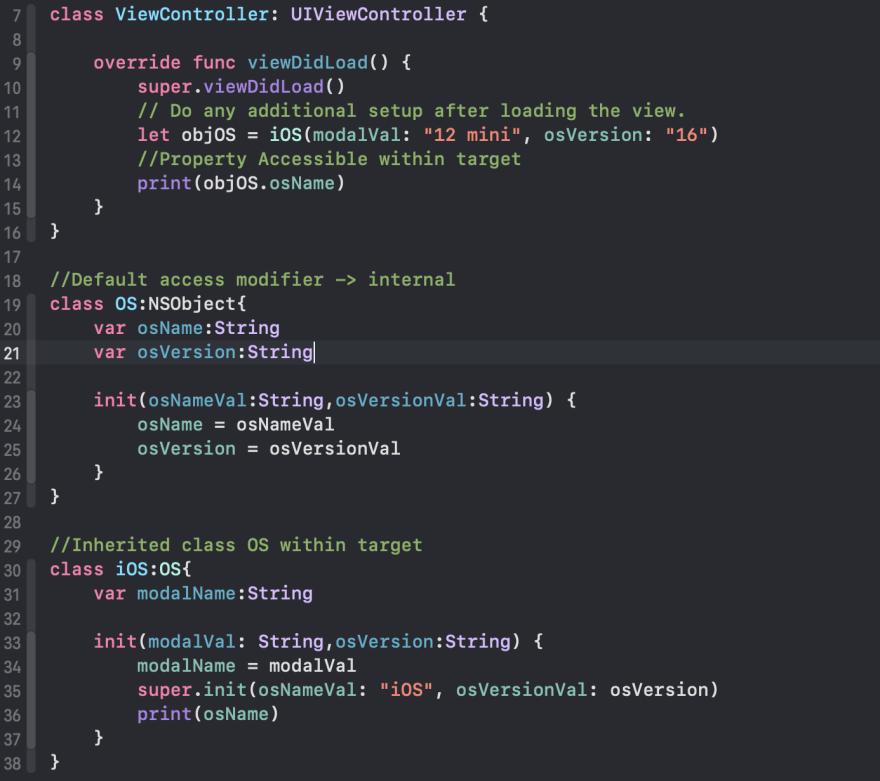 Swift Access Modifiers Access Modifiers Are The Identifiers… By Nalinee Medium