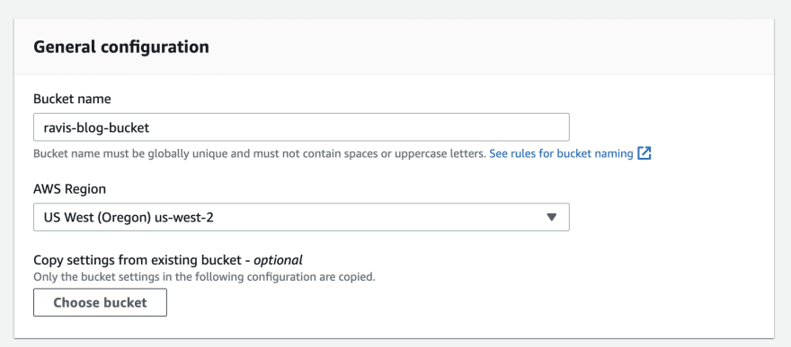 Setup AWS S3 bucket for NodeJS. Amazon Simple Storage Service (S3) is ... Setup AWS S3 bucket for NodeJS. Amazon Simple Storage Service (S3) is ...