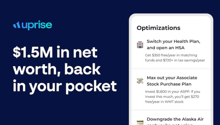 Uprise | Made with Gatsby JS. Uprise optimizes your whole financial ...