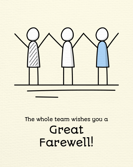 Saying Goodbye To A Coworker Ecard