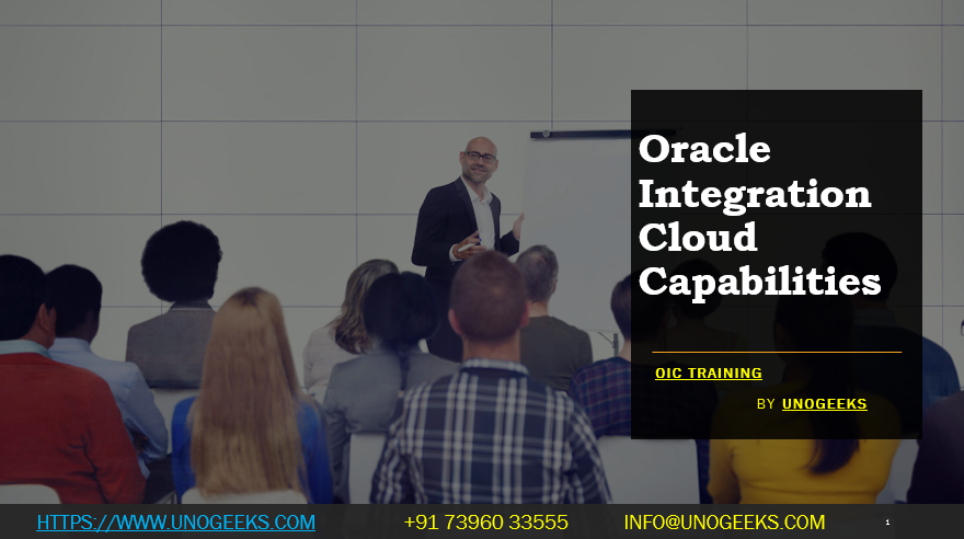 Oracle Integration Cloud Capabilities By Techtutorsti Jul 2023 Medium