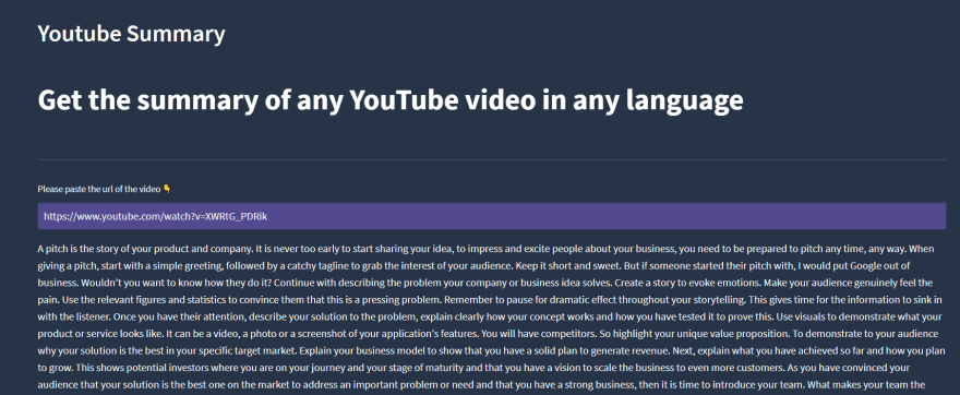 Using GPT-3 and Whisper to generate a Summary of a YouTube video of any language 😀 | by Karan ...