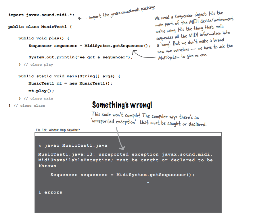 Chapter 11 — Risky behavior. Exception Handling | by Thanislaus Cleman ...