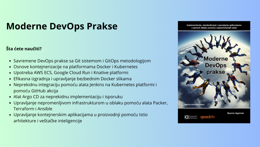 Knjiga “Moderne DevOps parkse” i DevOps GPT | by Kompjuter biblioteka ... Knjiga “Moderne DevOps parkse” i DevOps GPT | by Kompjuter biblioteka ...