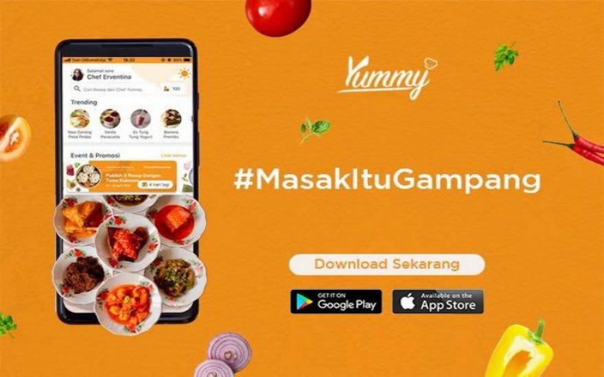 Yummy App Rahasia Resep Masakan dan Bisnis Kuliner Indonesia | by Tasik ...